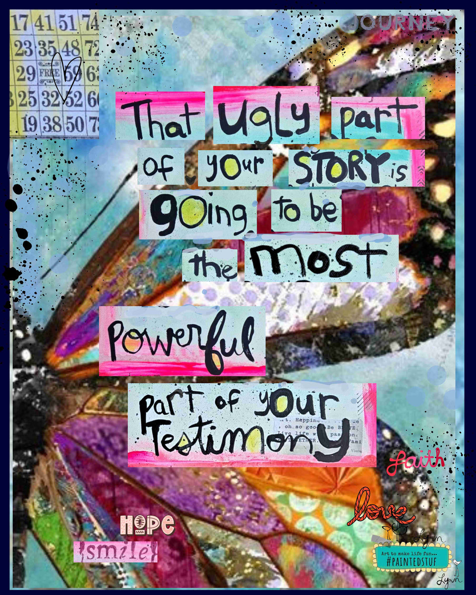 Art Print-NEW Story Butterfly – Painted Stuf